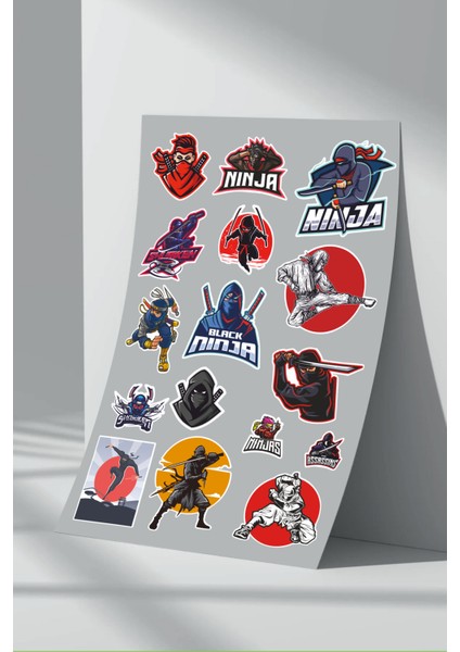 StickerMarket Ninja Sticker Seti (2) Fiyatı - Taksit Seçenekleri