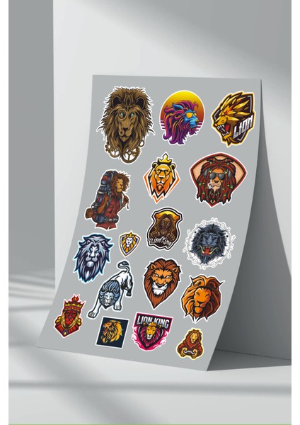 StickerMarket Aslan Lion Sticker Seti (5) Fiyatı