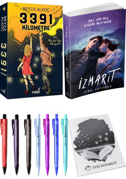 Izmarit Cemal Latifoğlu ve 3391 Kilometre Beyza Alkoç 2li Kitabı