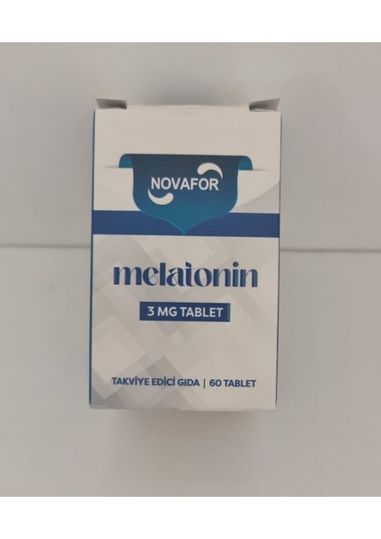 Novafor Melatonin 3 Mg 60 Tablet Takviye Edici Gıda Fiyatı