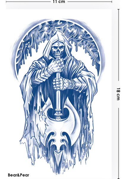 BP Tattoo 1 Ay Kalıcı Tattoo Gerçek Dövme Görünümlü Geçici Fiyatı