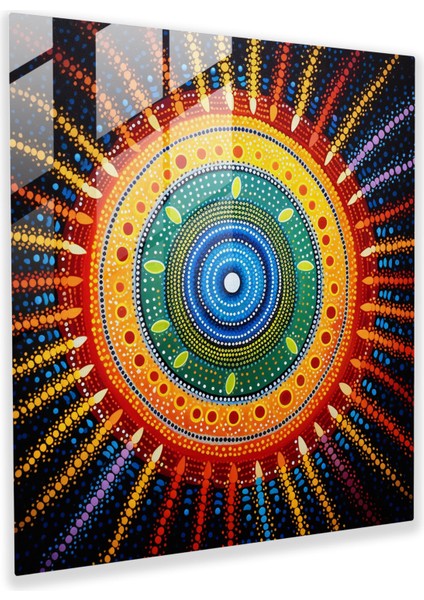 Painted Anarchy Kültürel Miras Cam Baskı - Aborijin, Fiyatı