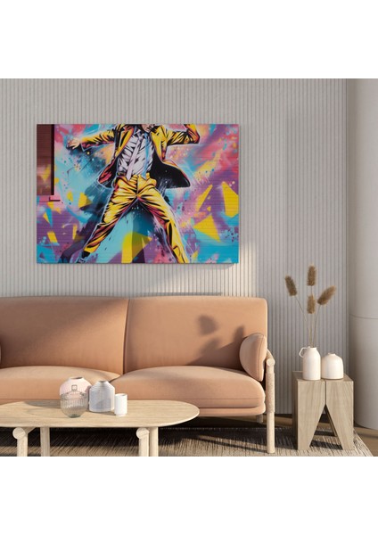 Painted Anarchy Michael Jackson Graffiti Kanvas Tablo - Fiyatı