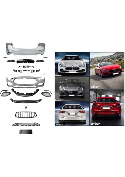 Maserati ghibli modena s body kit dönüşüm seti Fiyatı