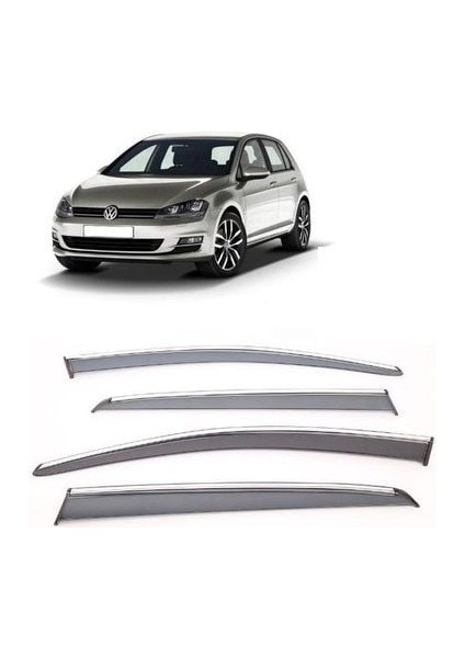 Vw Golf 7 Cam Rüzgarlığı Krom Çıtalı Sunplex Fiyatı