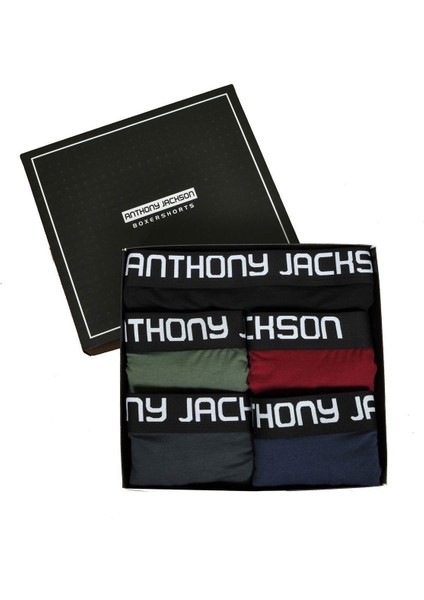 Anthony Jackson Likralı 5'li Kutu Premium Erkek Modal Boxer Fiyatı