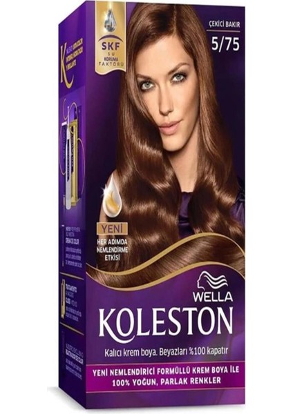 Wella Koleston Saç Boya Seti 5-75 Çekici Bakır Fiyatı