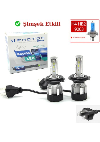 Uno 1999 H4 Far Ampulü Access LED Xenon Beyaz Renk Fiyatı