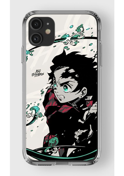 Russak Case Apple iPhone 15 Uyumlu Demon Slayer Tanjiro Fiyatı