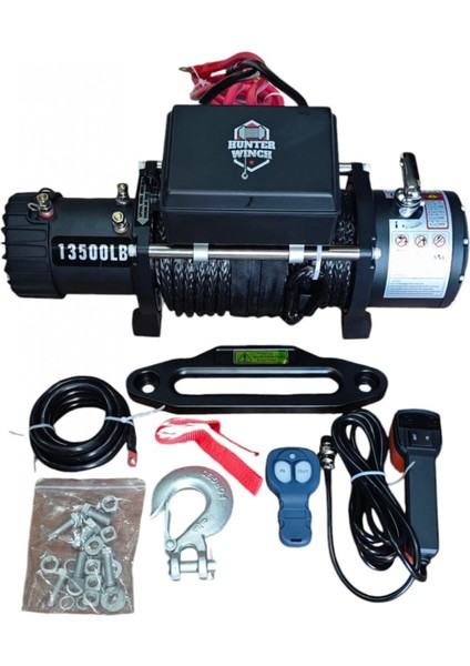 Hunter Winch Hunter Vinç 13500 Lb Sentetik Halat 4X4 Offroad Fiyatı