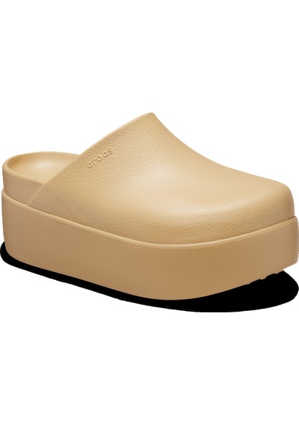 Crocs Dylan Platform Clog Kadin Bej Terlik 209869-209 Fiyatı