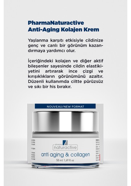 Pharma Naturactive Anti-Aging Collagen Cream, 50 ML Fiyatı