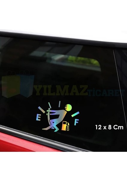 My The Mall Araba Yakıt Deposu Hologram Oto Sticker 12*8 Fiyatı
