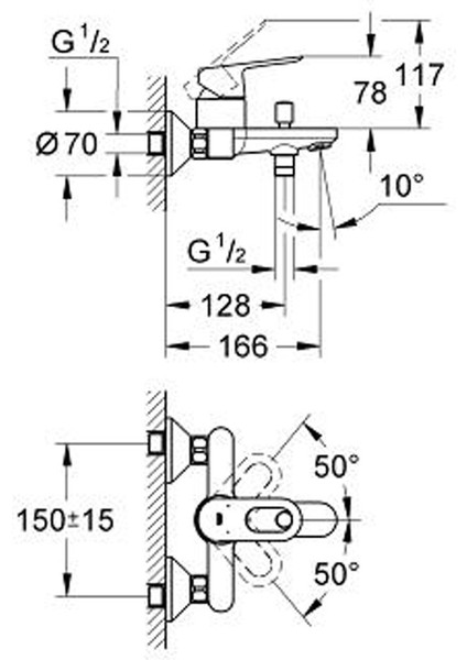 Grohe Start Loop Banyo Bataryası Fiyatı - Taksit Seçenekleri