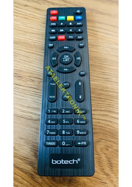 Orijinal Botech - Wellbox Hd Uydu Alıcı Cihazı Kumandası - Fiyatı