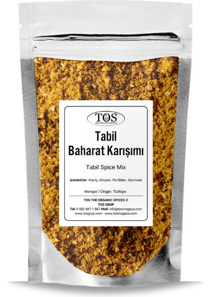 TOS The Organic Spices Tabil Baharat Karışımı 500 gr Tabil Fiyatı