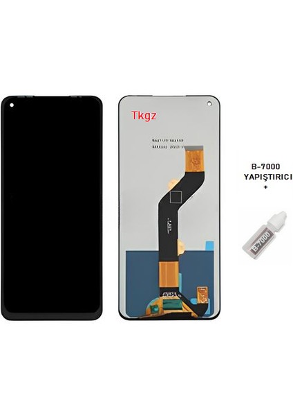 Tecno Camon 16 Lcd Ekran Dokunmatik Orijinal Kalite + B-7000 Fiyatı