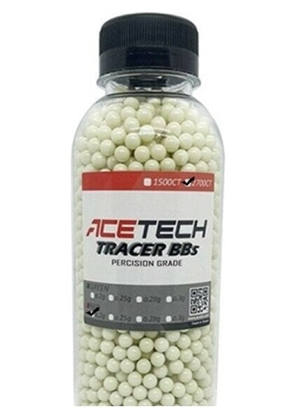 Acetech Airsoft Tracer Bb (Kırmızı) 0.2g/6mm /2700 Adet Fiyatı