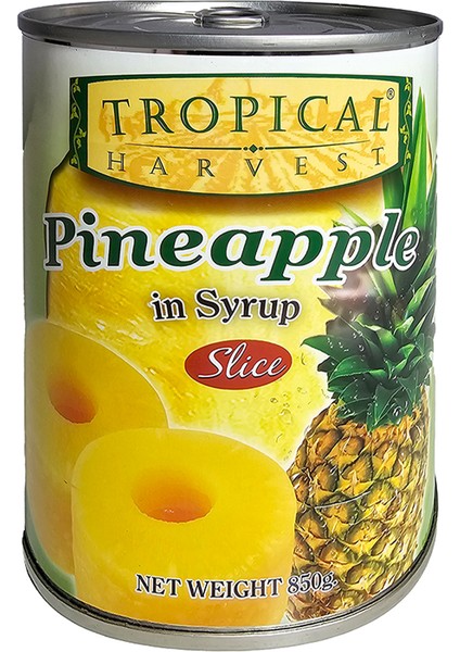 Tropical Harvest Dilimli Ananas Konserve 850 gr X6 Adet Fiyatı