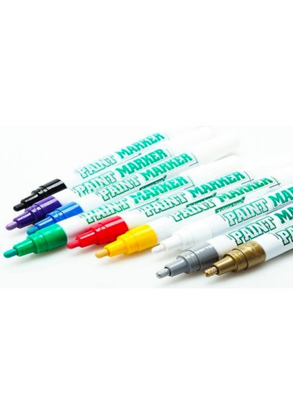 Munhwa Xylene Free Paint Marker Sarı 12' Li Paket Markalama Fiyatı