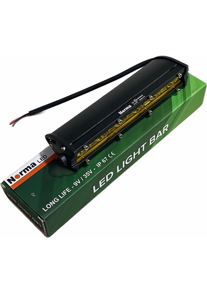 Norma 9V-35V LED Bar Off-Road 18W (6 Ledli) Tek Sıra Ince Fiyatı