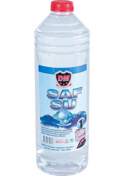 DM Kimya Saf Su Akü Suyu 1 Litre Fiyatı - Taksit Seçenekleri