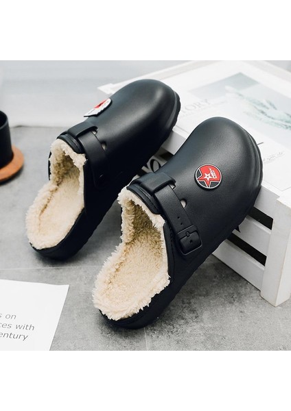 Tengyueda Erkek Pamuklu Crocs Ev Sıcak Dış Mekan Terlikleri Fiyatı