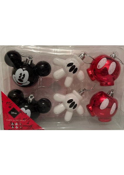 Mickey Mouse Yılbaşı Ağacı Süsü 6 Adet Fiyatı - Taksit Seçenekleri