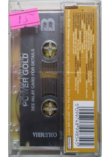 Power Gold See Inlay Cart For Details Kaset Fiyatı