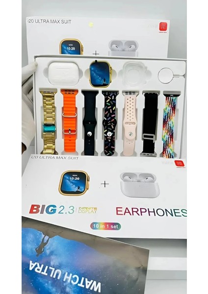 Technodia I20 Ultra 2 Max Suit Akıllı Saat + Air Pro Fiyatı