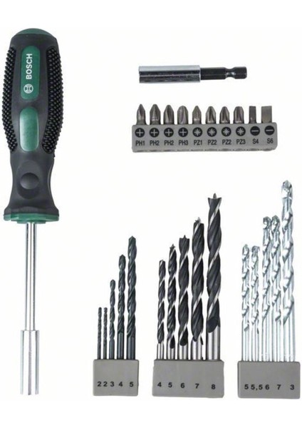 Bosch 27 Parça Tornavidalı Matkap Ucu ve Vidalama Seti Fiyatı