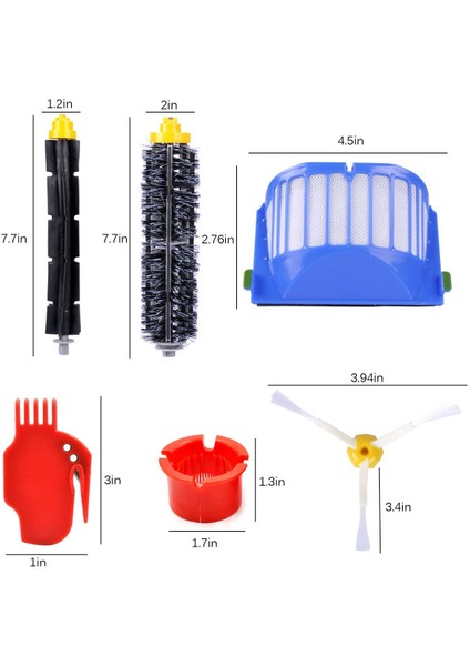 Uniicornns Irobot Roomba 600 Serisi 595 614 620 650 652 671 Fiyatı