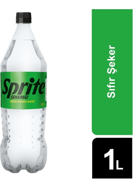 Sprite Gazoz Limon Aromalı Şekersiz 1 lt x 6 Adet Fiyatı