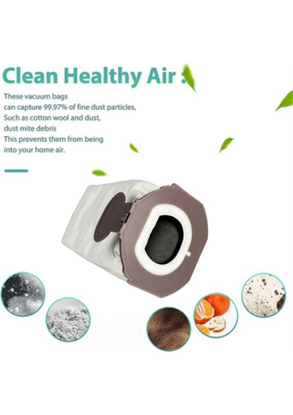 Humble 5pcs Vacuum Cleaner Bags For Kobold Vk7 Fp7 Filter Fiyatı