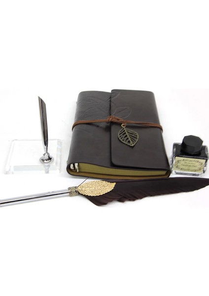 Onixe Divit Hokka Defter ve Tüylü Kalem Seti Fiyatı