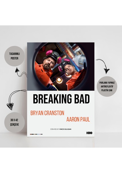 Orenda Art Breaking Bad / Tasarımlı Poster Fiyatı