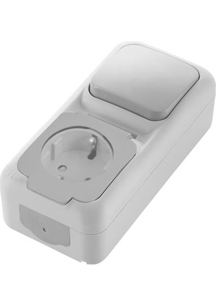 Viko Palmiye IP54 Dikey Ikili Kombine Anahtar+Şeffaf Kapaklı Fiyatı