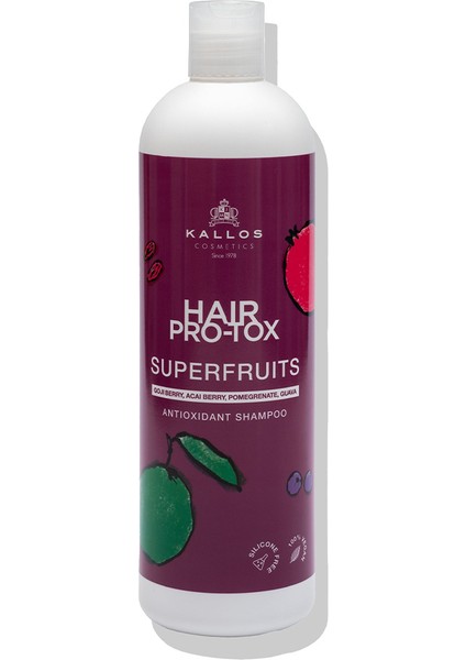 Kallos Hair Pro-Tox Superfruıts Şampuan 500 ml 11 Fiyatı