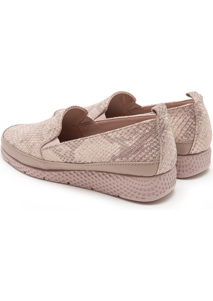 Desa Lisa Comfort Bej Kadın Egzotik Deri Günlük Ayakkabı Fiyatı