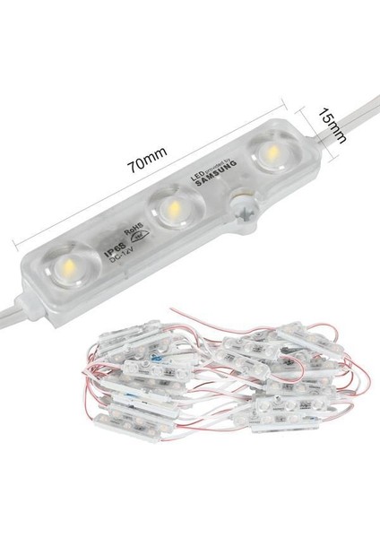 Samsung Modül LED 3lü 12V IP68 Beyaz Fiyatı - Taksit Seçenekleri