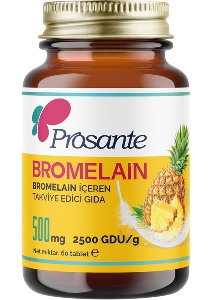 Prosante Bromelain 500 Mg 60 Tablet Fiyatı - Taksit Seçenekleri