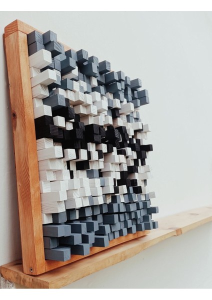 Akustik Panel Sound Diffuser 3 Boyutlu Ahşap Tablo Wood Wall Fiyatı