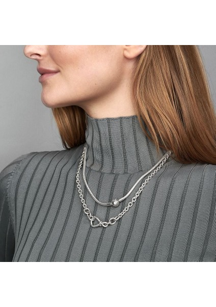 Dora & Dora Pandora Moments Yılan Zincir Kolye 925 Ayar Fiyatı