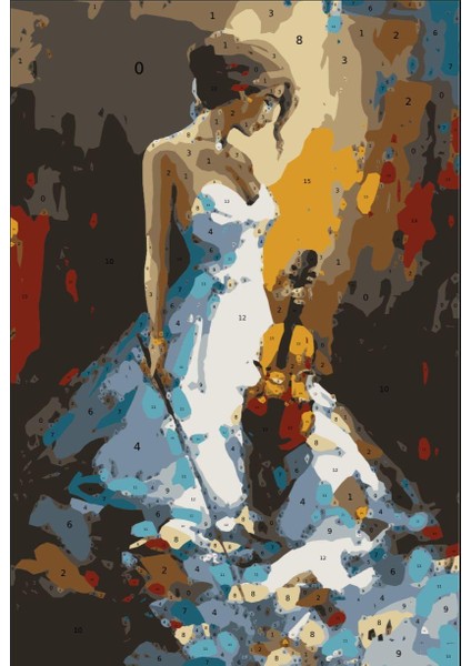 Sayılarla Boyama Tuval Seti Fiyatı - Taksit Seçenekleri