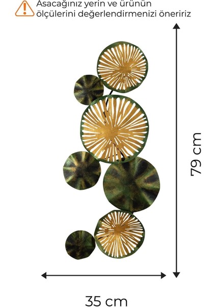 Doreart Astrid Metal Duvar Tablosu, Ev Ofis Duvar Panosu Fiyatı