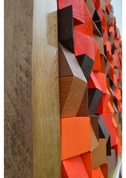 Ahşap Akustik Panel 120*60CM Sound Diffuser Wood Wall Art Fiyatı