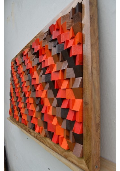 Ahşap Akustik Panel 120*60CM Sound Diffuser Wood Wall Art Fiyatı