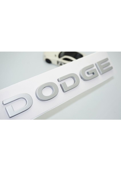 Dodge Bagaj Gri Abs 3m 3D Yazı Logo Amblem_ Fiyatı