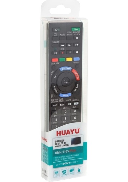 Huayu Kl Sony RM-L1165 Plus 3dli Lcd/led Tv Kumanda Fiyatı