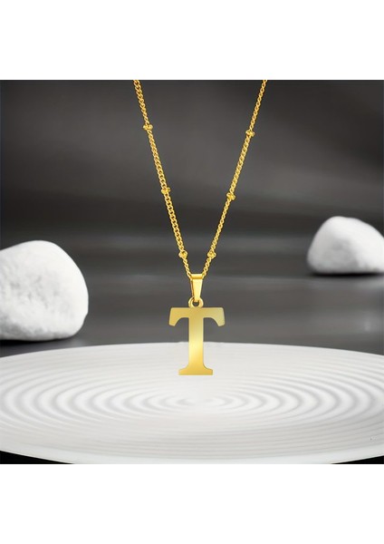 Tabitela 8 Ayar Altın Kolye Ucu tharfi GM612 0.5 gr Fiyatı